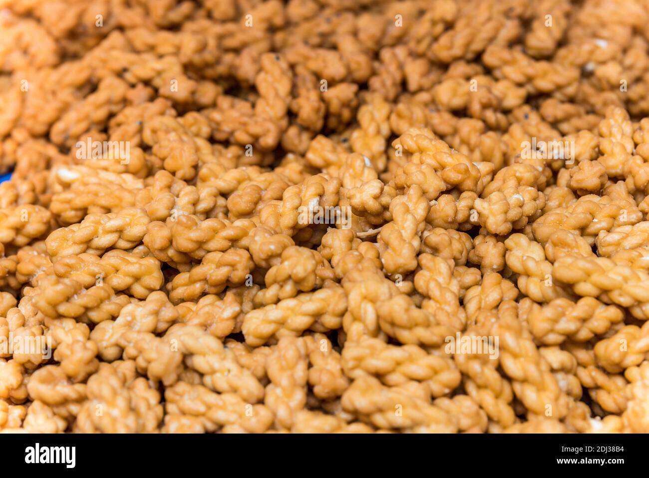 Chinese food, fried dough twists snacks Stock Photo - Alamy