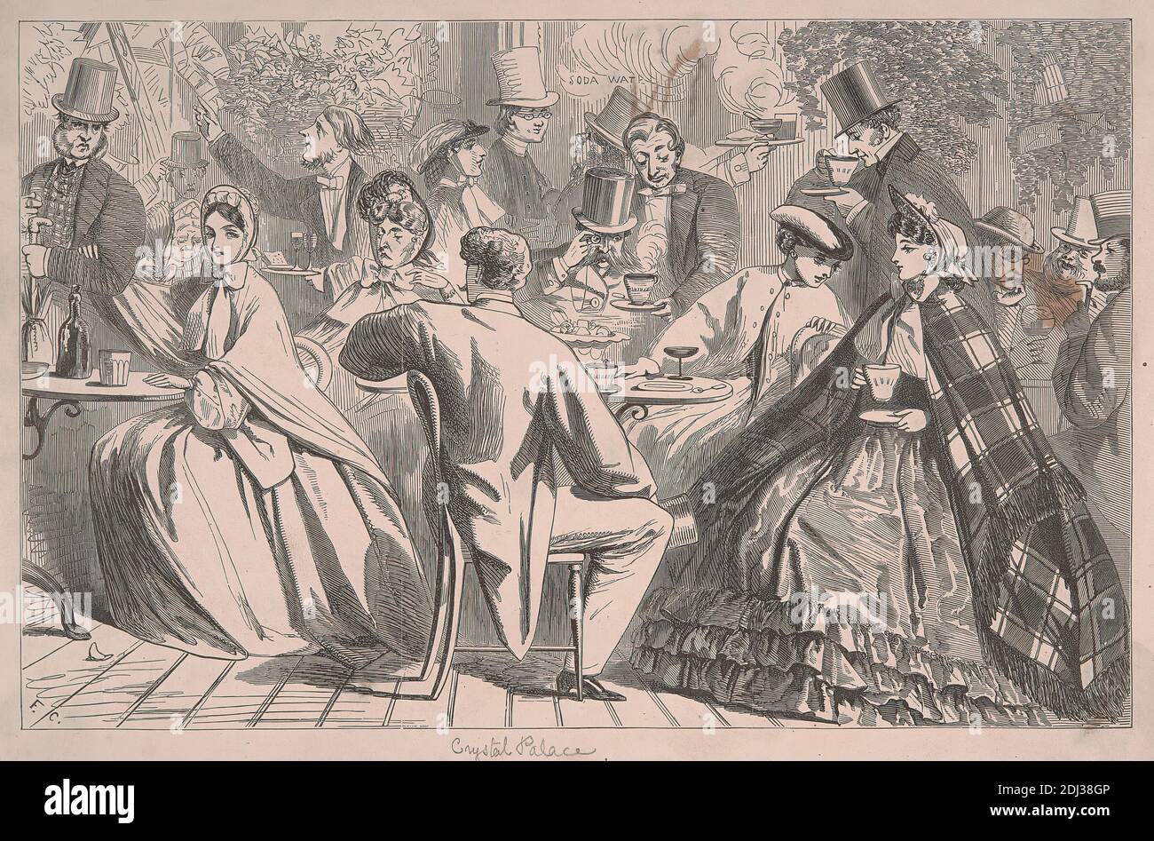 Engraving crystal palace hi-res stock photography and images - Alamy