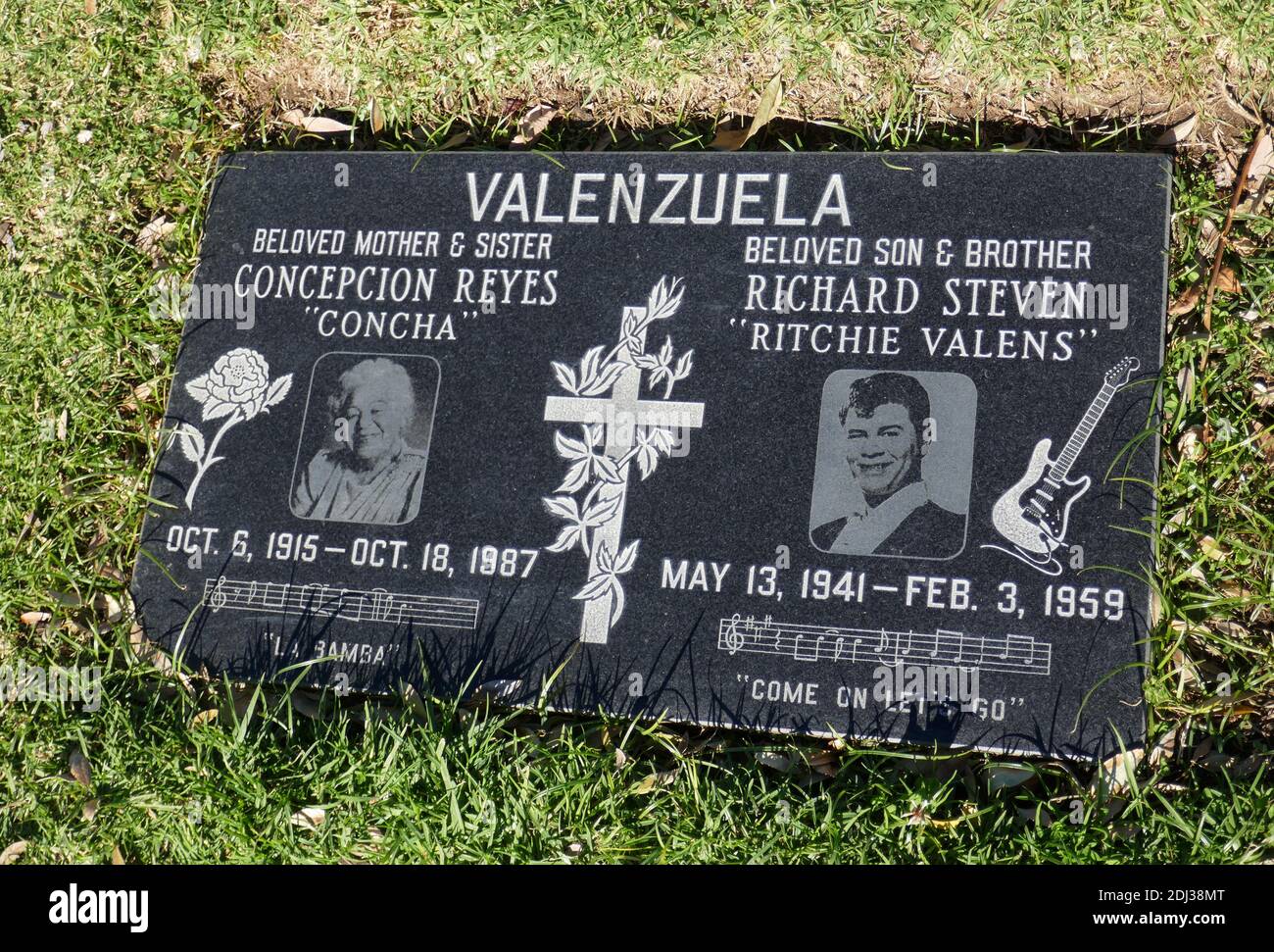 Ritchie Valens And His Mother