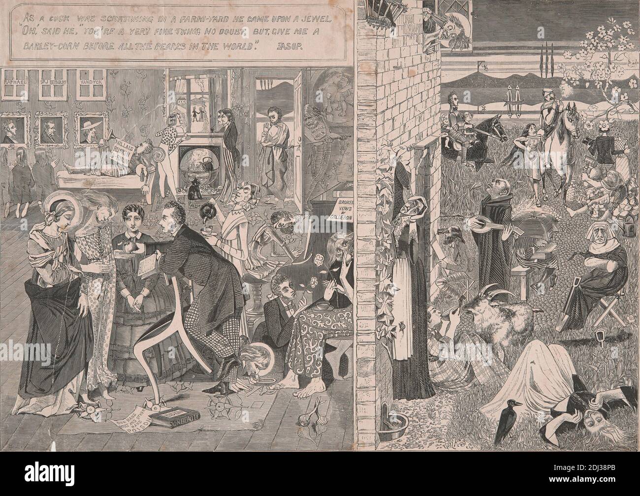 Choice of Paris, Print made by Florence Claxton, active 1855–1889 ...