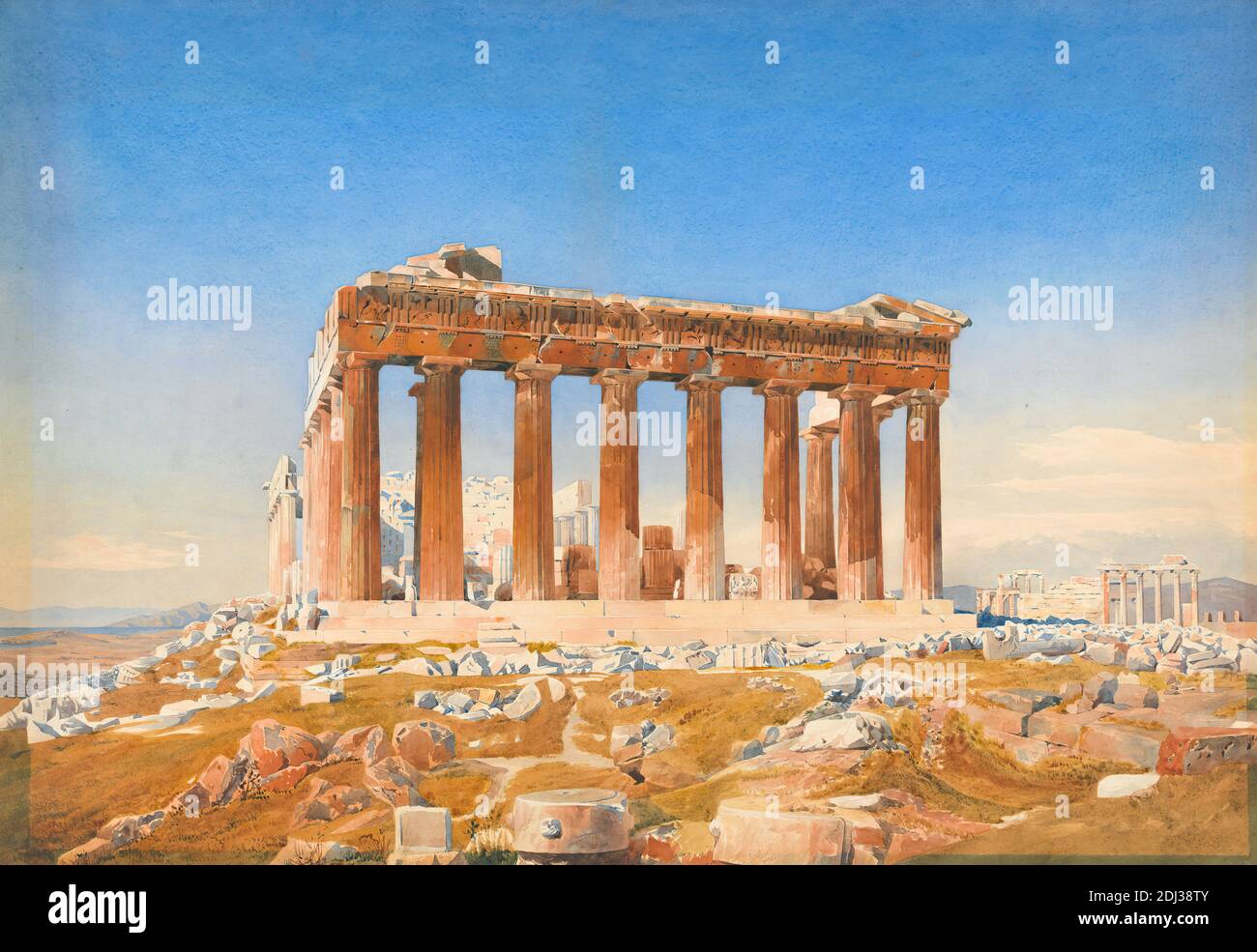 Doric order of the parthenon hi-res stock photography and images - Alamy
