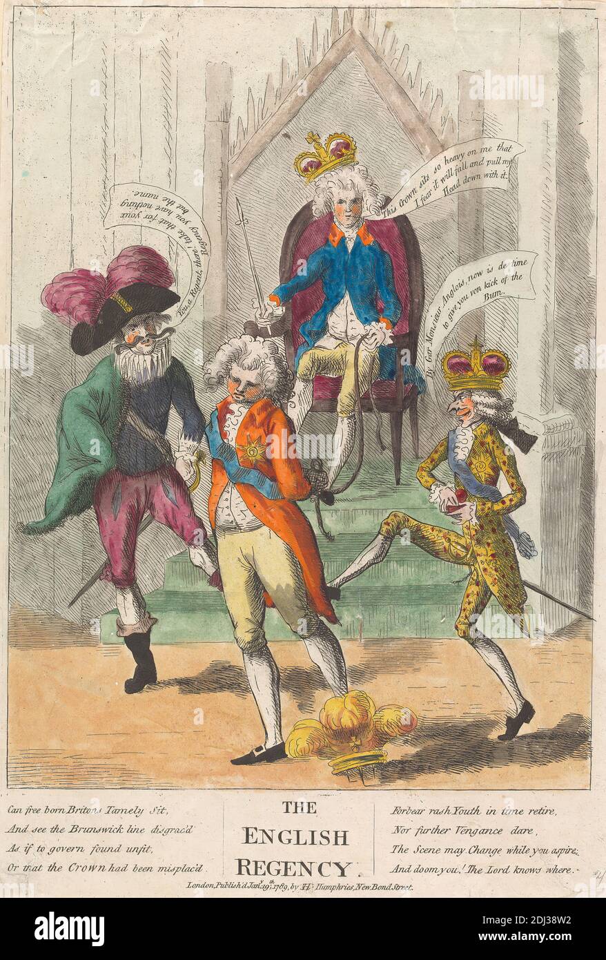 The English Regency, James Gillray, 1757–1815, British, 1789, Etching ...