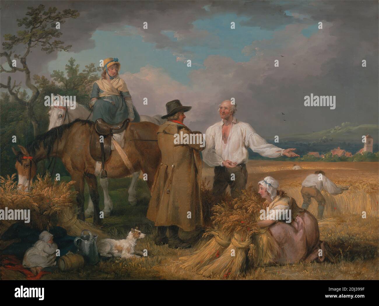 The Reapers, James Ward, 1769–1859, British, 1800, Oil on canvas ...