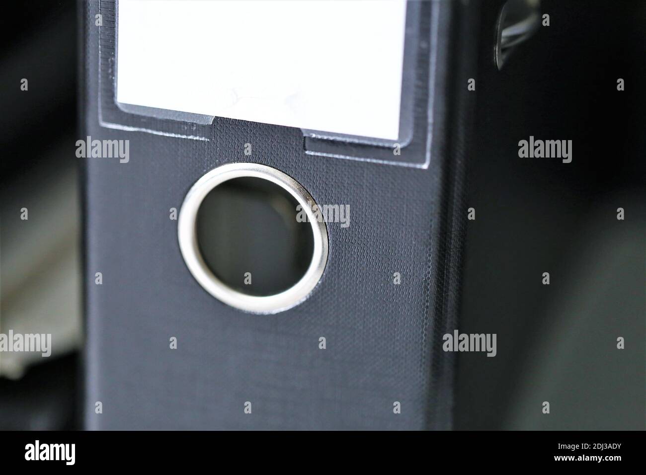 An concept Image of a binder with copy space Stock Photo - Alamy