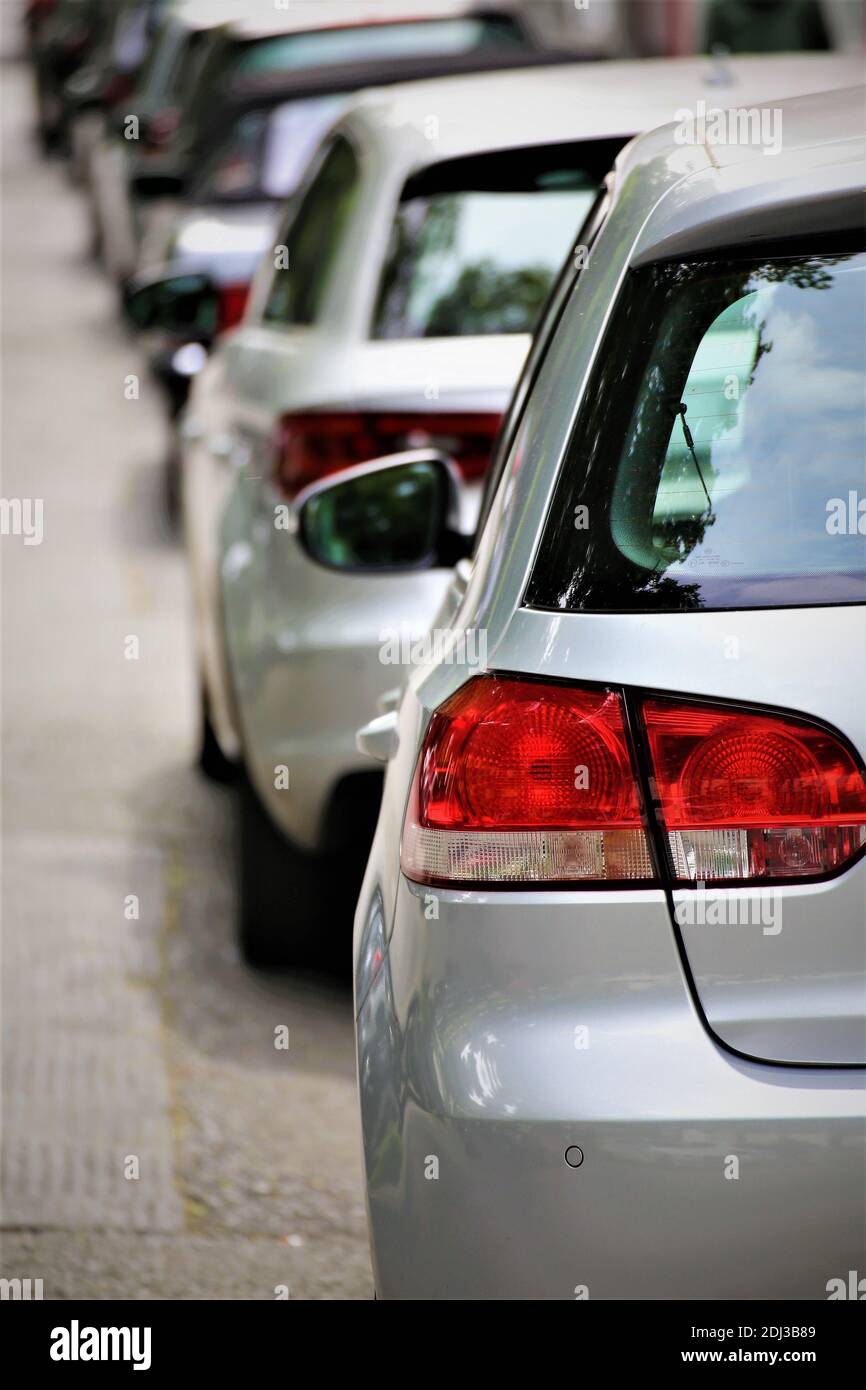 cars on the street Stock Photo - Alamy