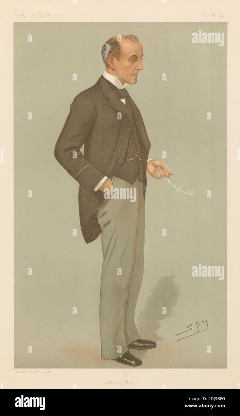 Vanity Fair: Literary; 'Anthony Hope', Mr. Anthony Hope Hawkins ...