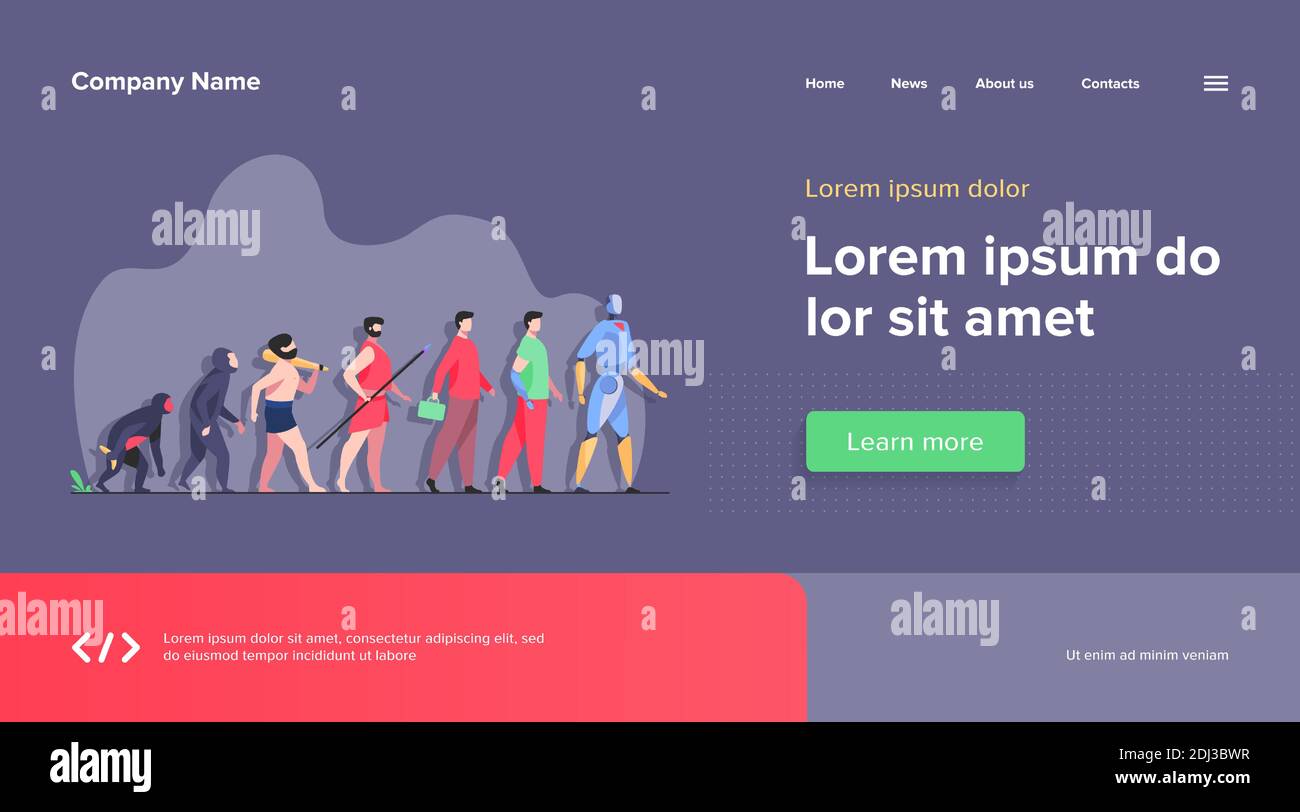 Evolution Human To Robot High Resolution Stock Photography and Images ...