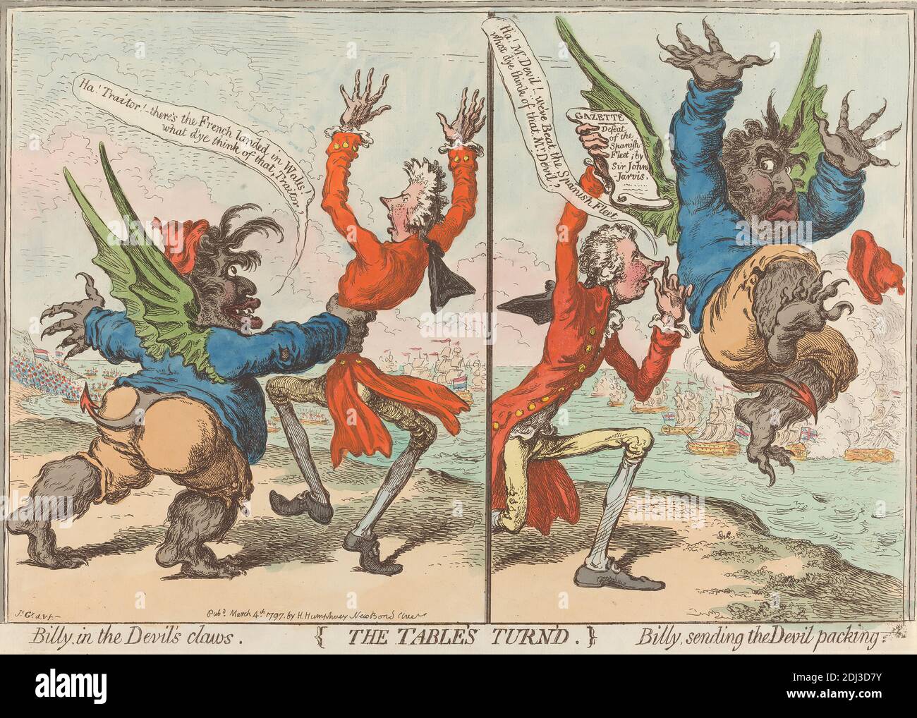 The Table's Turn'd. Billy, in the Devil's Claws. - Billy, Sending the ...