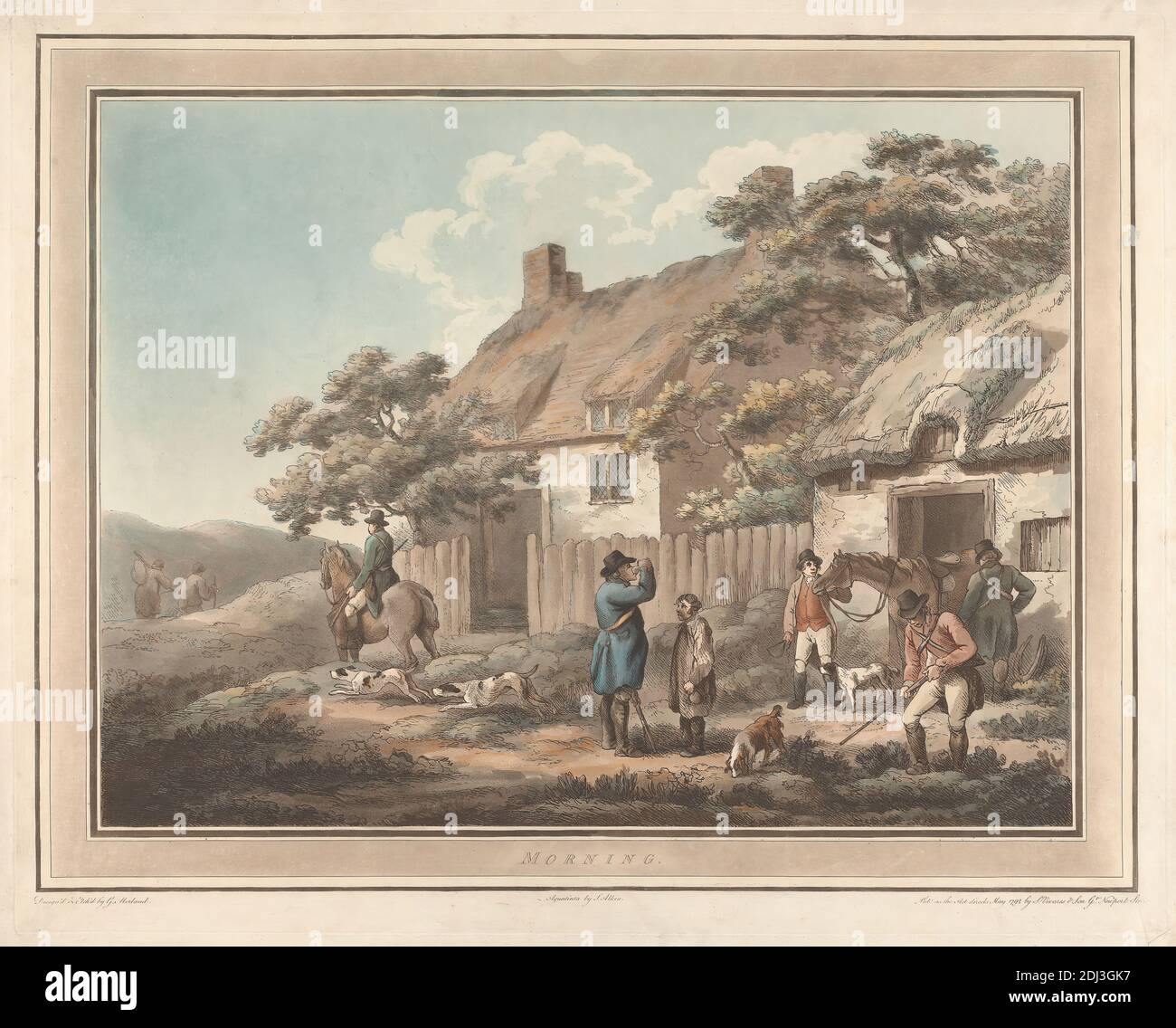 Aquatinted by samuel alken hi-res stock photography and images - Alamy