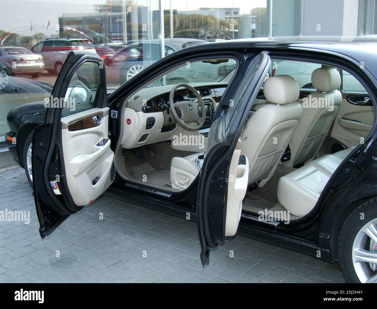 Business class car salon Stock Photo - Alamy