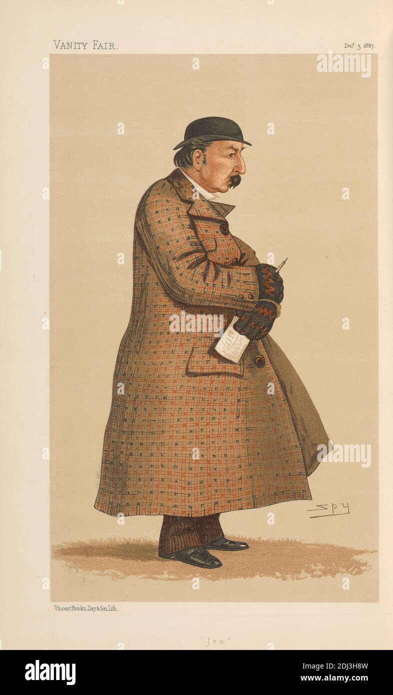 Vanity Fair: Turf Devotees; 'Jem', Captain James Octavius Machell ...