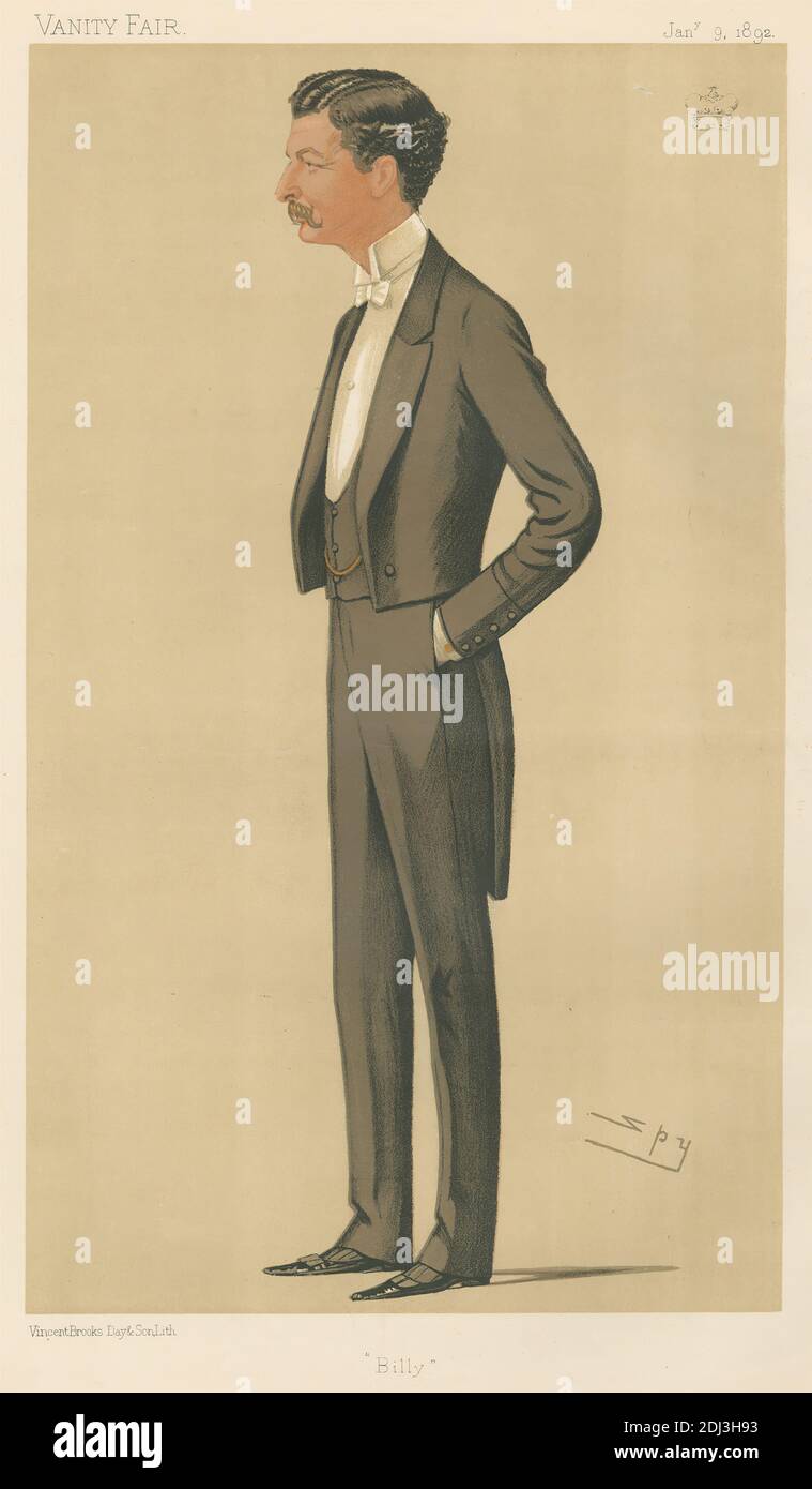Vanity Fair: Turf Devotees; 'Billy', Lord Lurgan, January 9, 1892 ...
