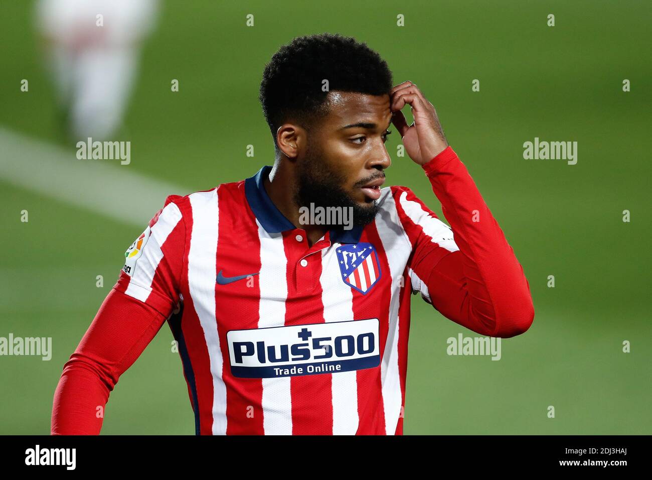 Thomas Lemar of Atletico de Madrid during the Spanish championship La ...