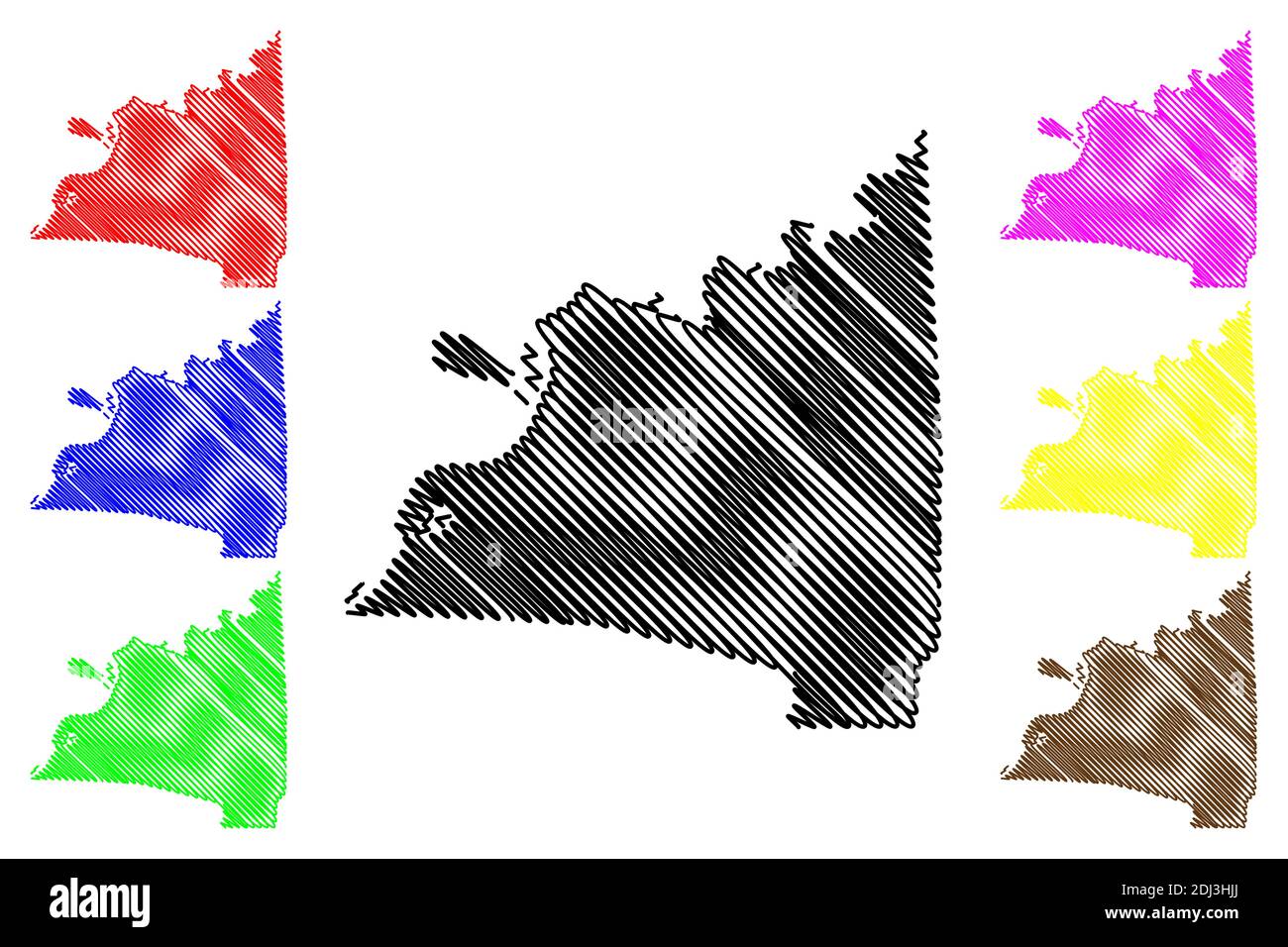 Port gibson map hi-res stock photography and images - Alamy