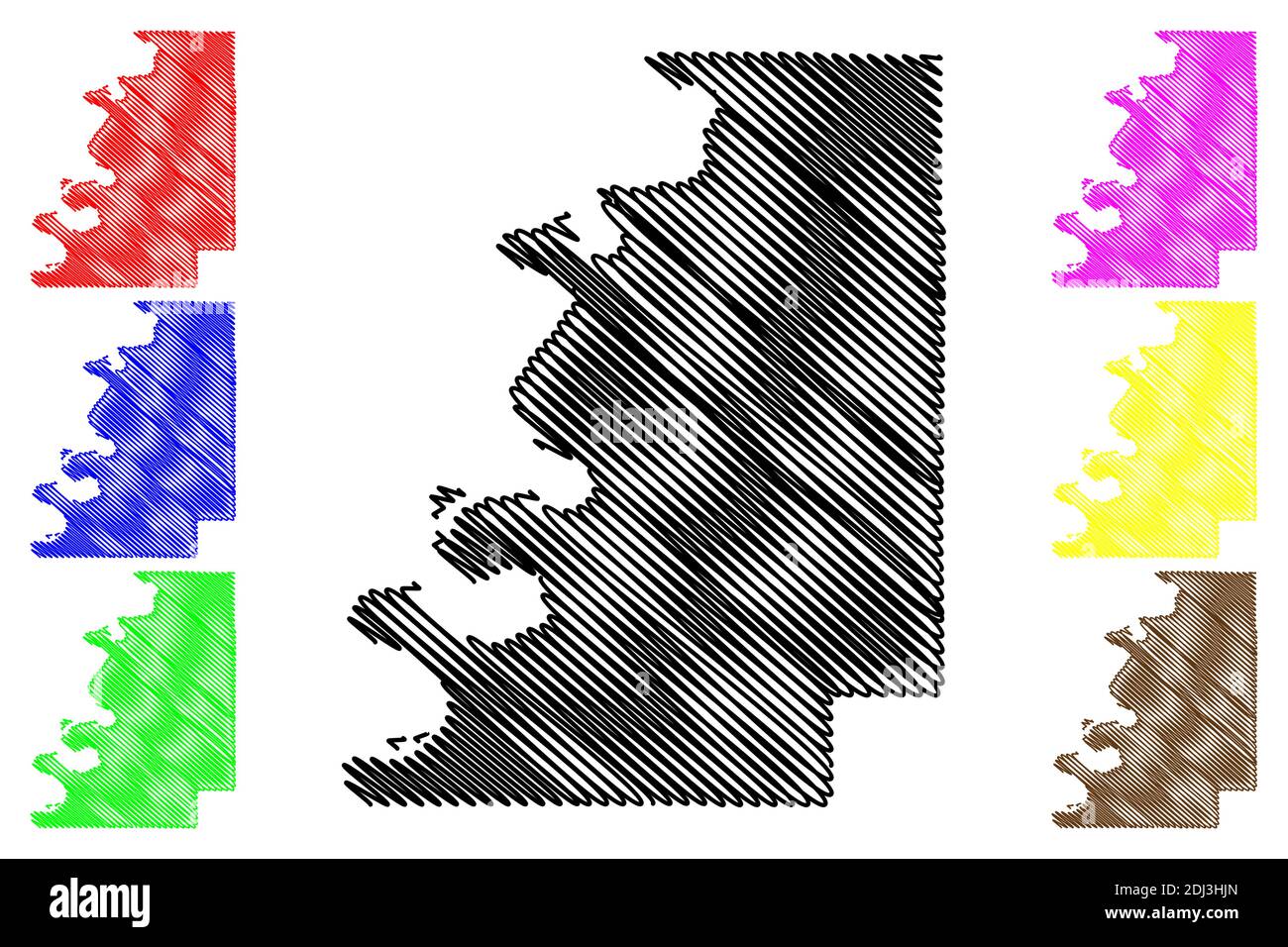Bolivar County, Mississippi (U.S. county, United States of America, USA ...