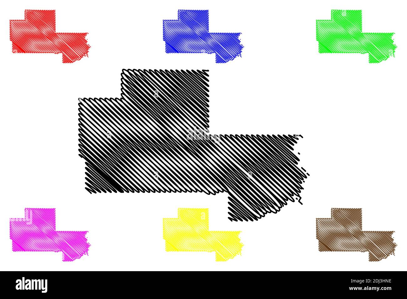 Clay County, Mississippi (U.S. county, United States of America, USA, U ...