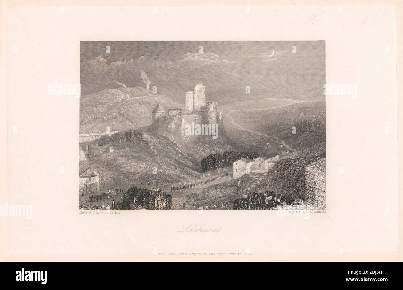 Lillebonne, Chateau, James T. Willmore, 1800–1863, British, after ...