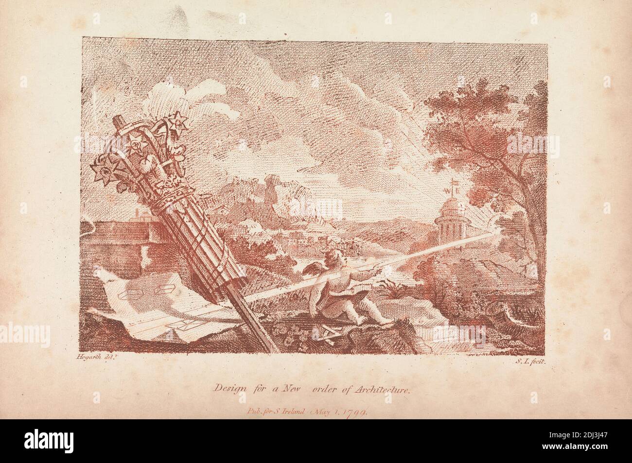 Design for a New Order of Architecture, Samuel Ireland, active 1760 ...