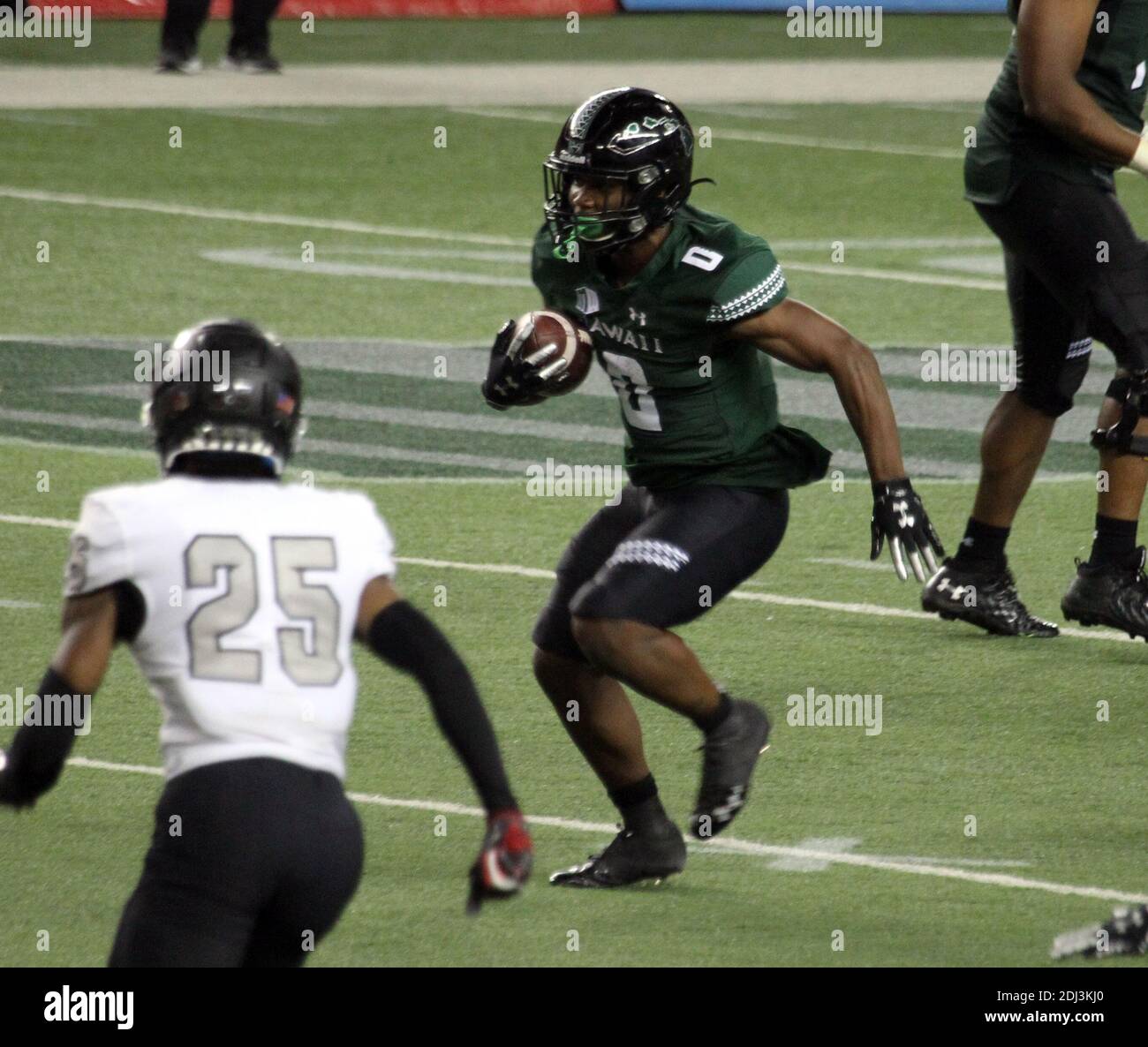 December 12, 2020 - Hawaii Rainbow Warriors running back Dae Dae Hunter ...