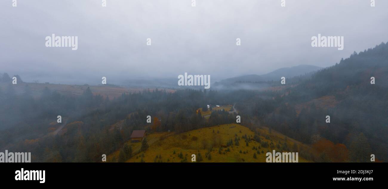 Shot white rainy gray clouds hi-res stock photography and images - Alamy