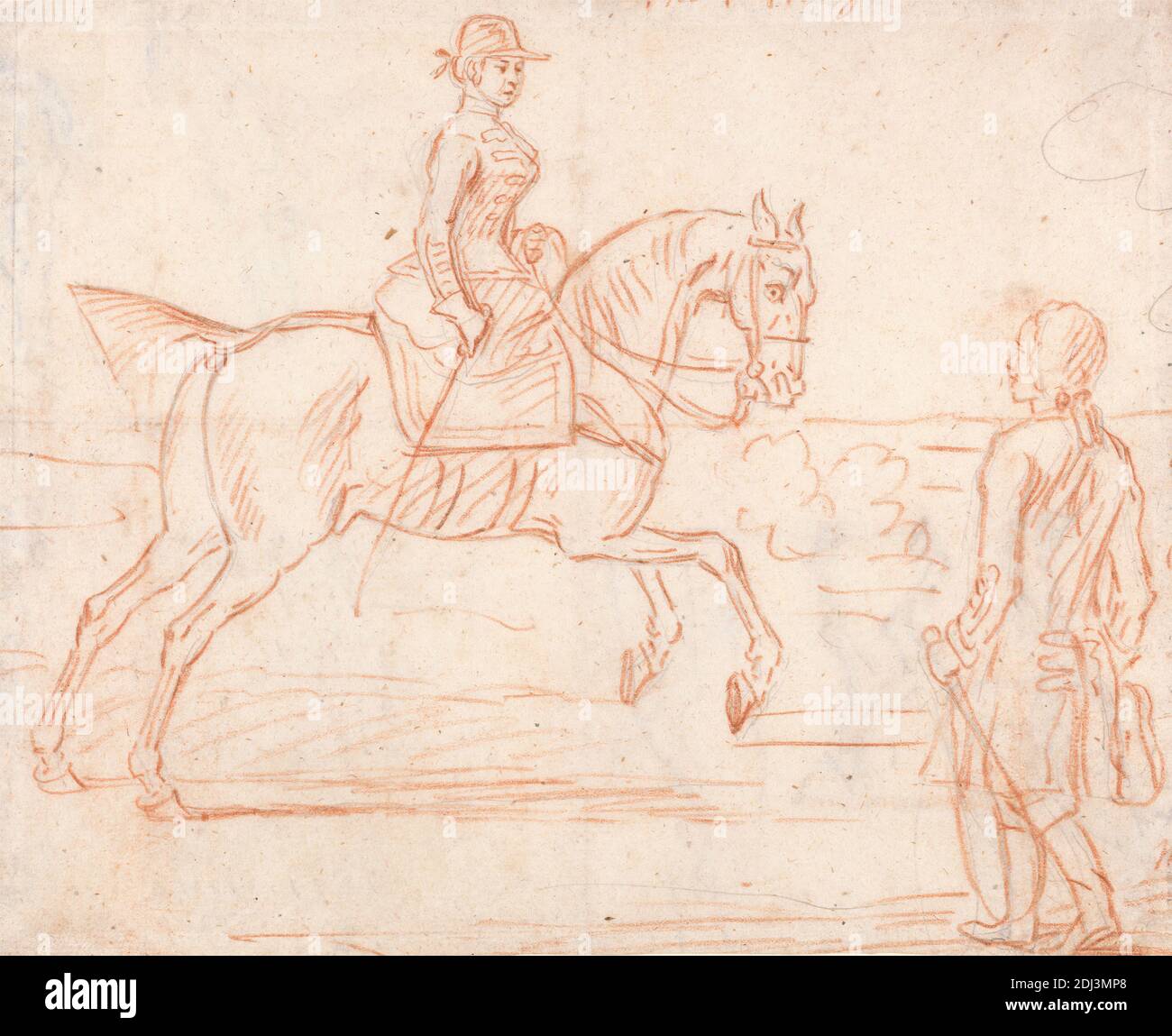 Lady side saddle hi-res stock photography and images - Alamy