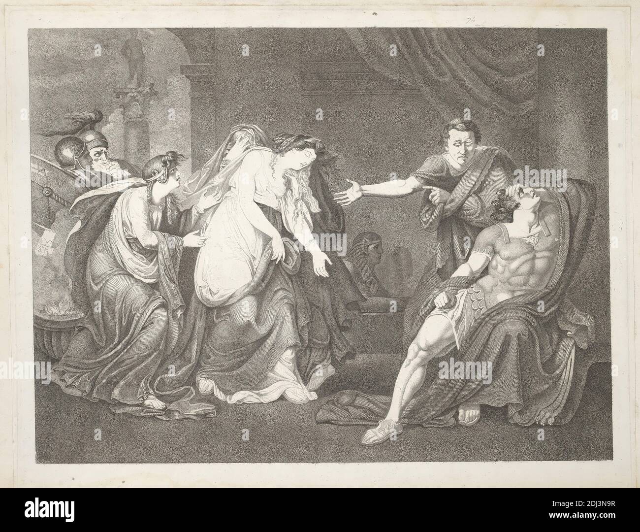 Antony and Cleopatra, Act III, Scene IX, The Palace in Alexandria ...