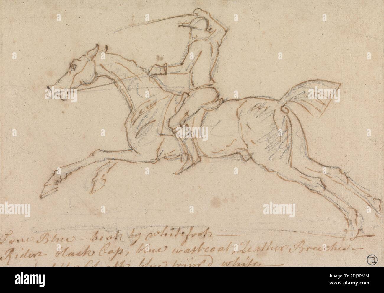 Jockey up whipping hi-res stock photography and images - Alamy