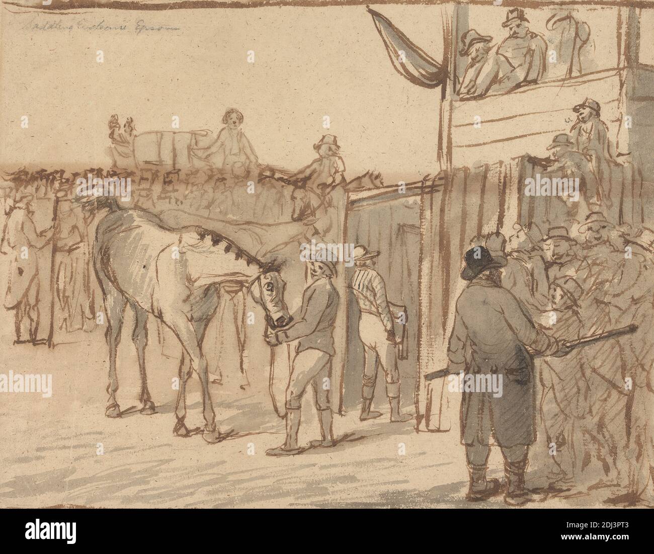 Crowd horse hi-res stock photography and images - Alamy