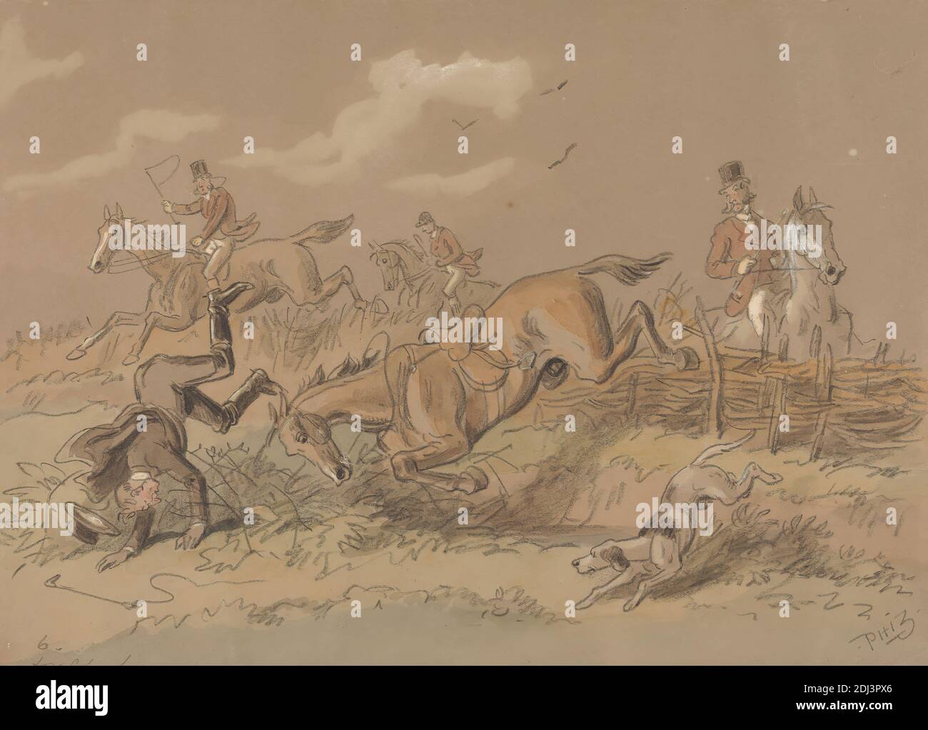 Falling caricature hi-res stock photography and images - Alamy