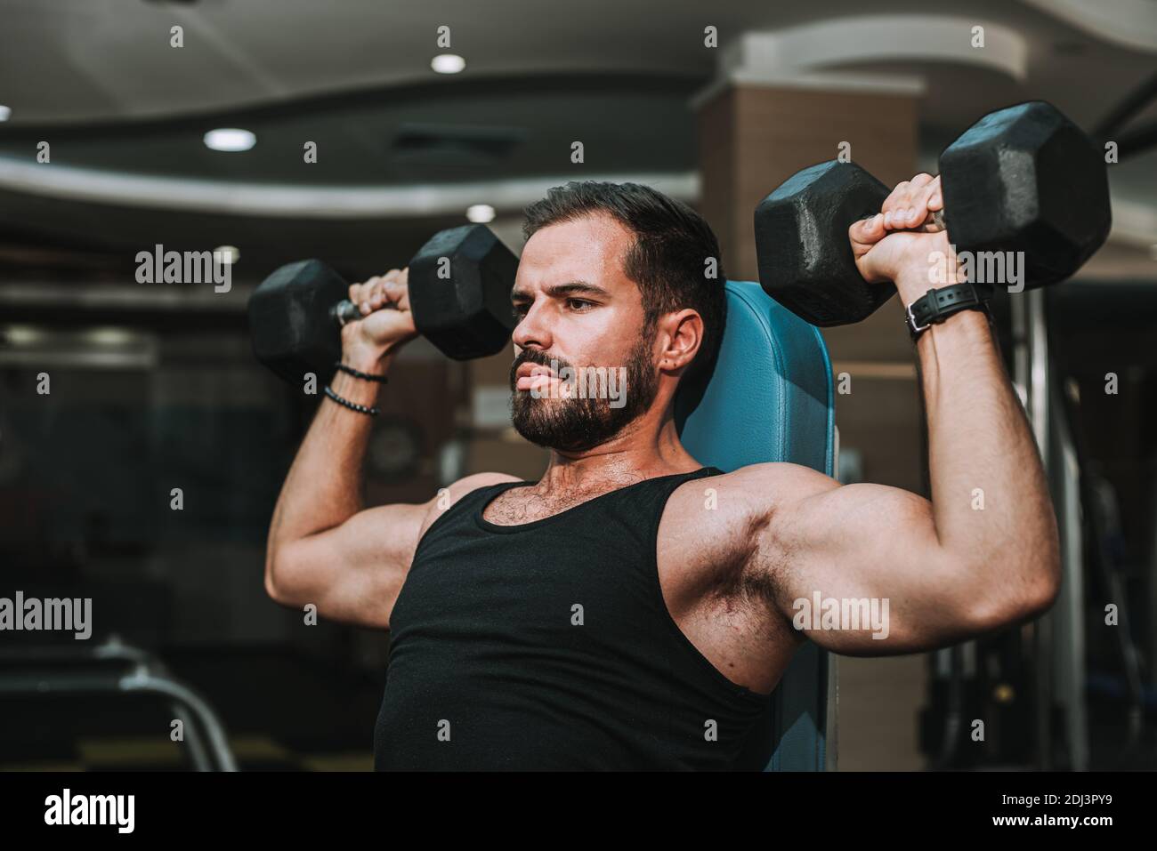 Work model gym hi-res stock photography and images - Alamy