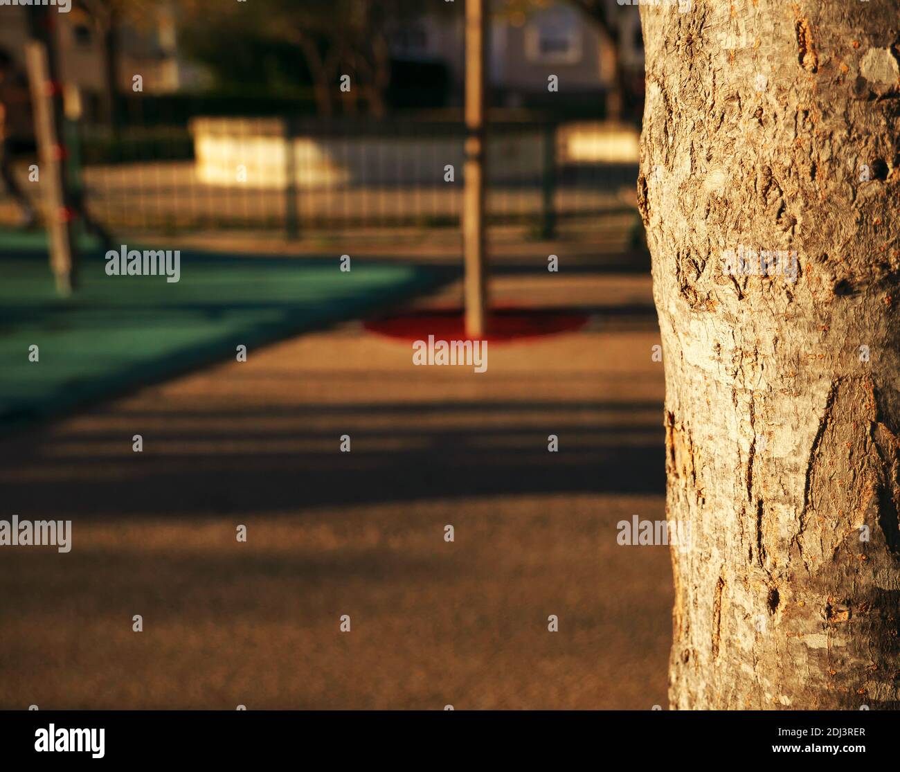 Empty playground landscape hi-res stock photography and images - Alamy