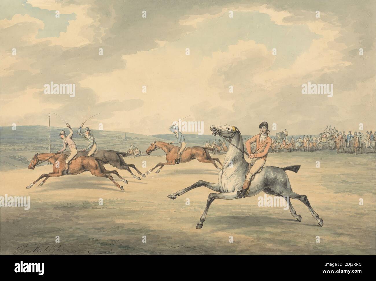 Crowd horse hi-res stock photography and images - Alamy