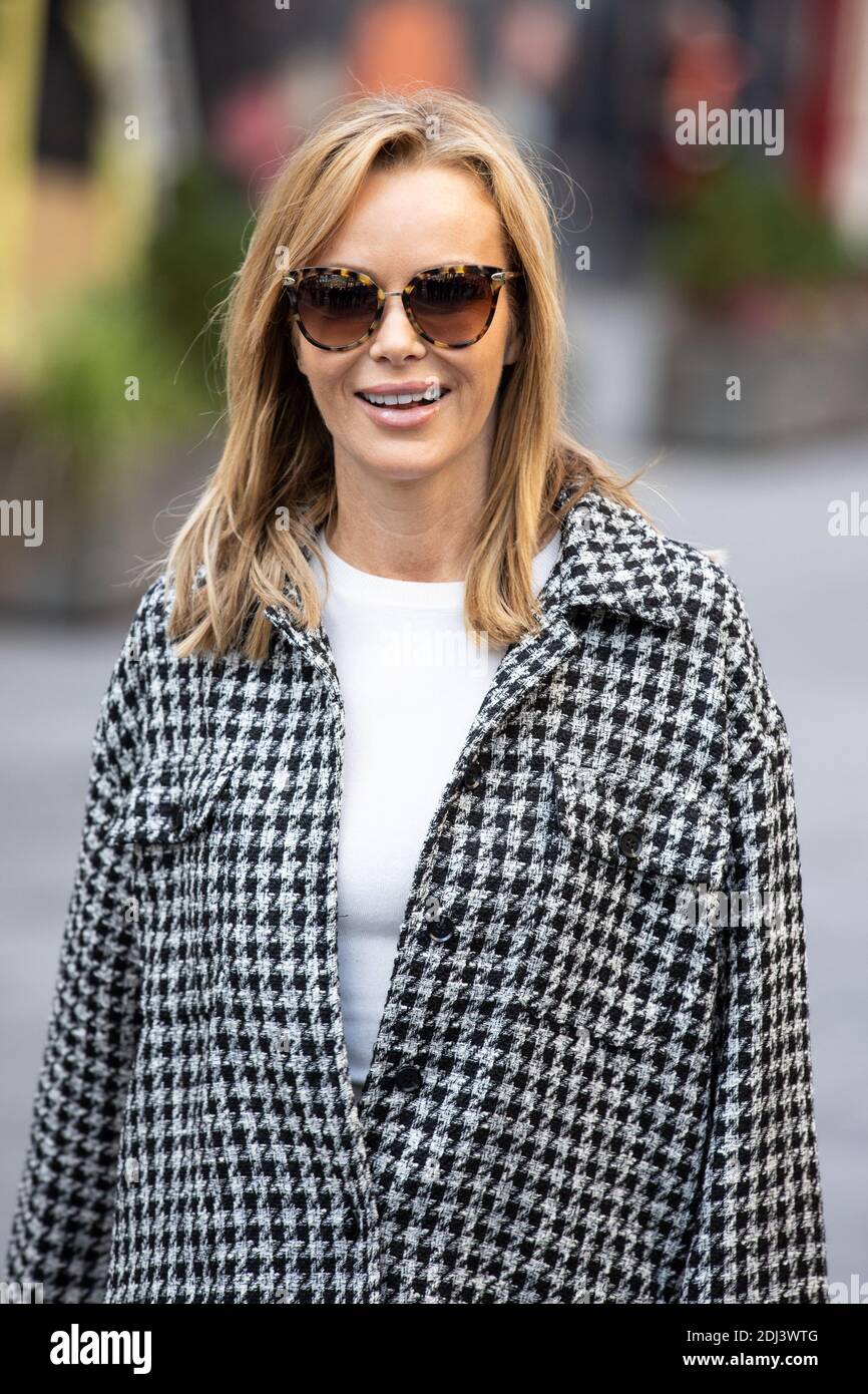 Amanda Holden at Global Radio Studios in Leicester Square Featuring ...