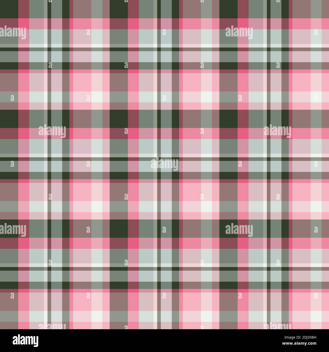 Check plaid seamless pattern. Vector background of textile ornament ...