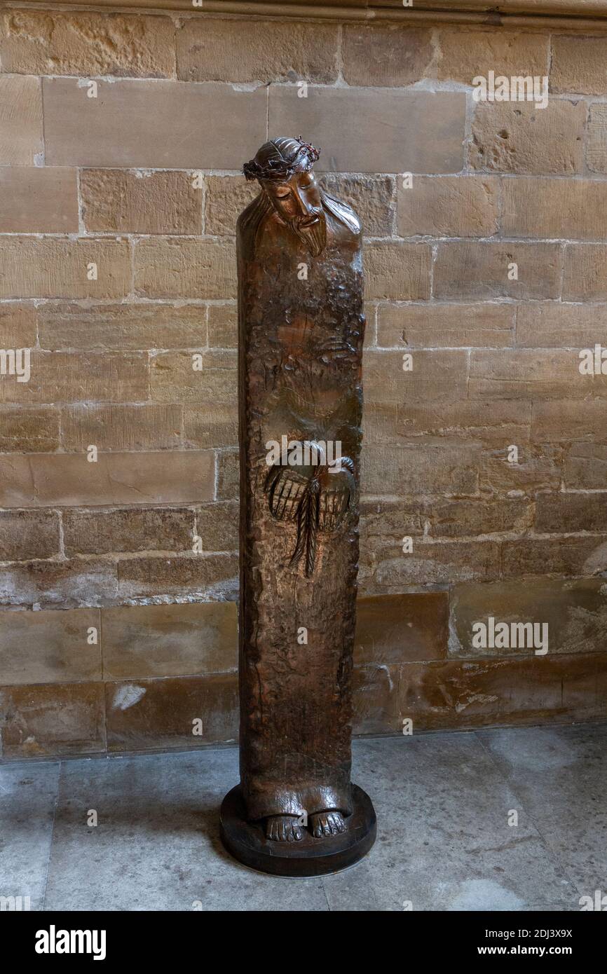 'Ecce Homo' by Peter Eugene Ball inside Southwell Minster, Southwell ...