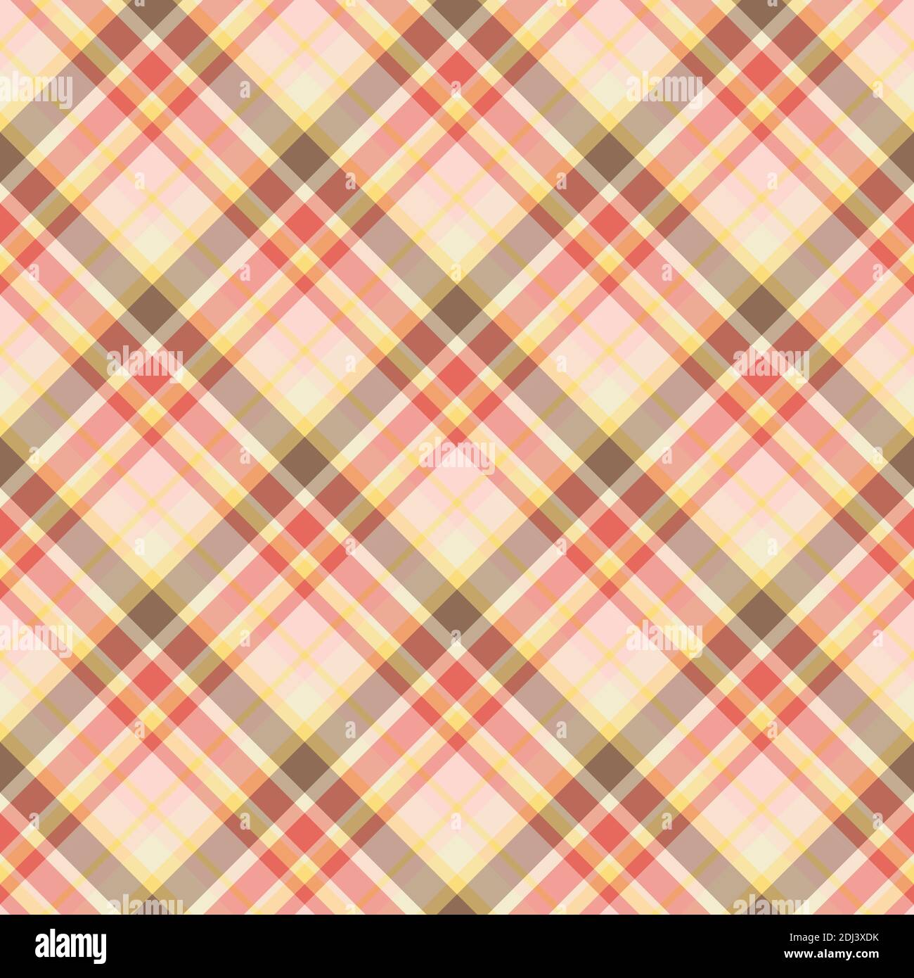 Check plaid seamless pattern. Vector background of textile ornament ...