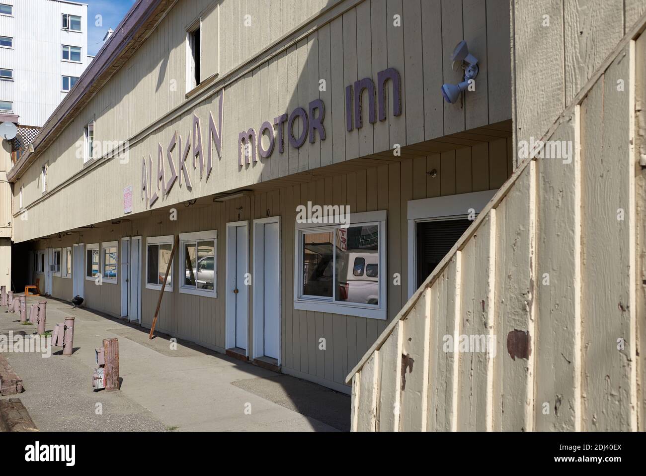 Alaska building detail hi-res stock photography and images - Alamy