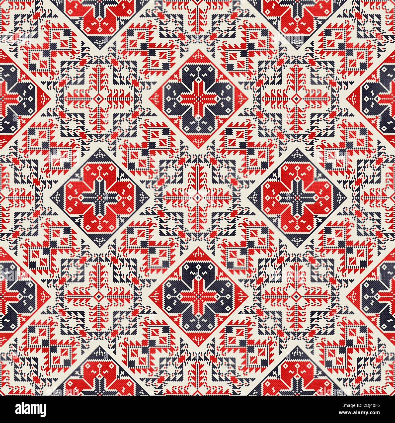 Romanian vector pattern inspired from traditional embroidery Stock ...