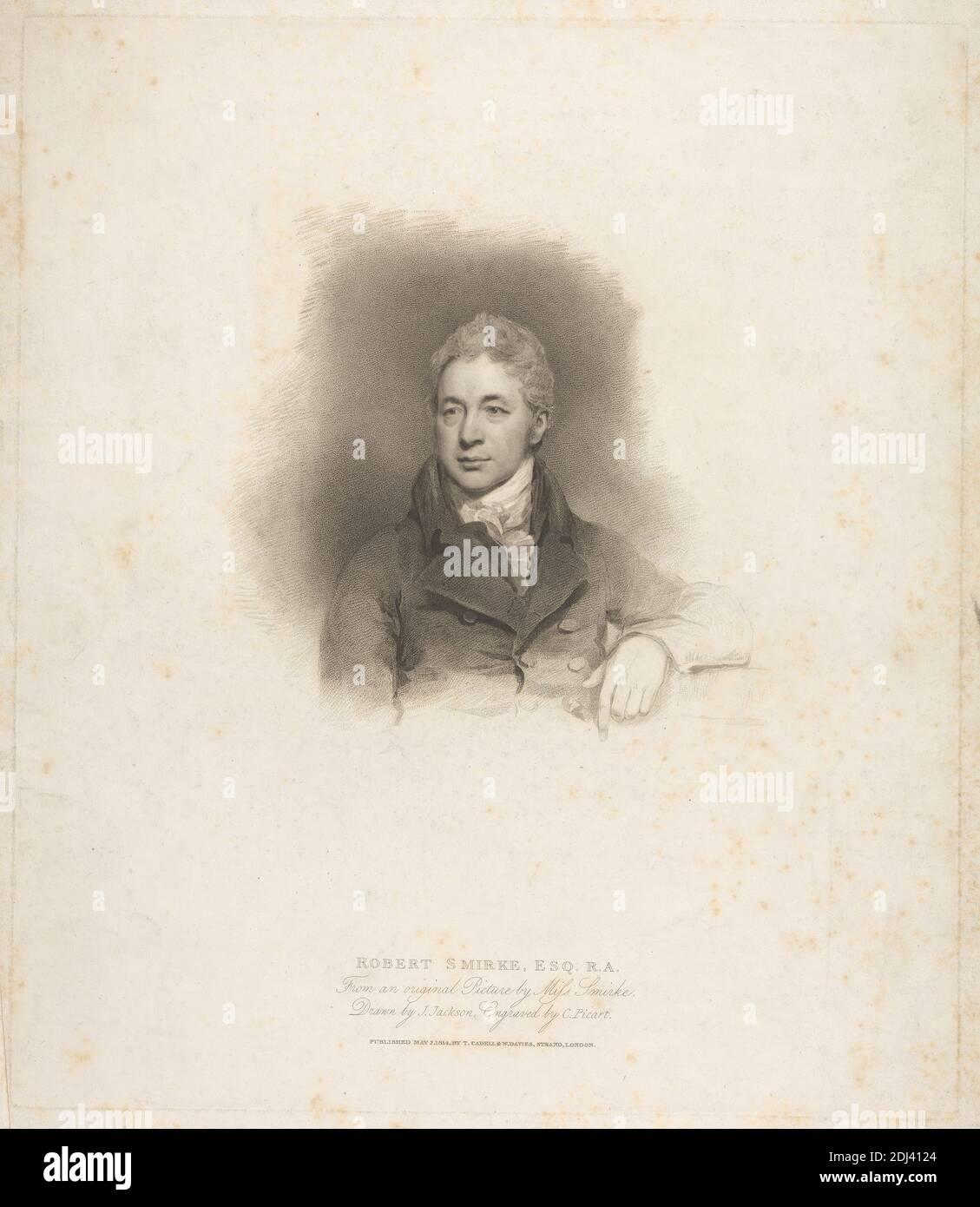 Robert Smirke, Esq., R. A., Charles Picart, c.1780–1837, British, after ...
