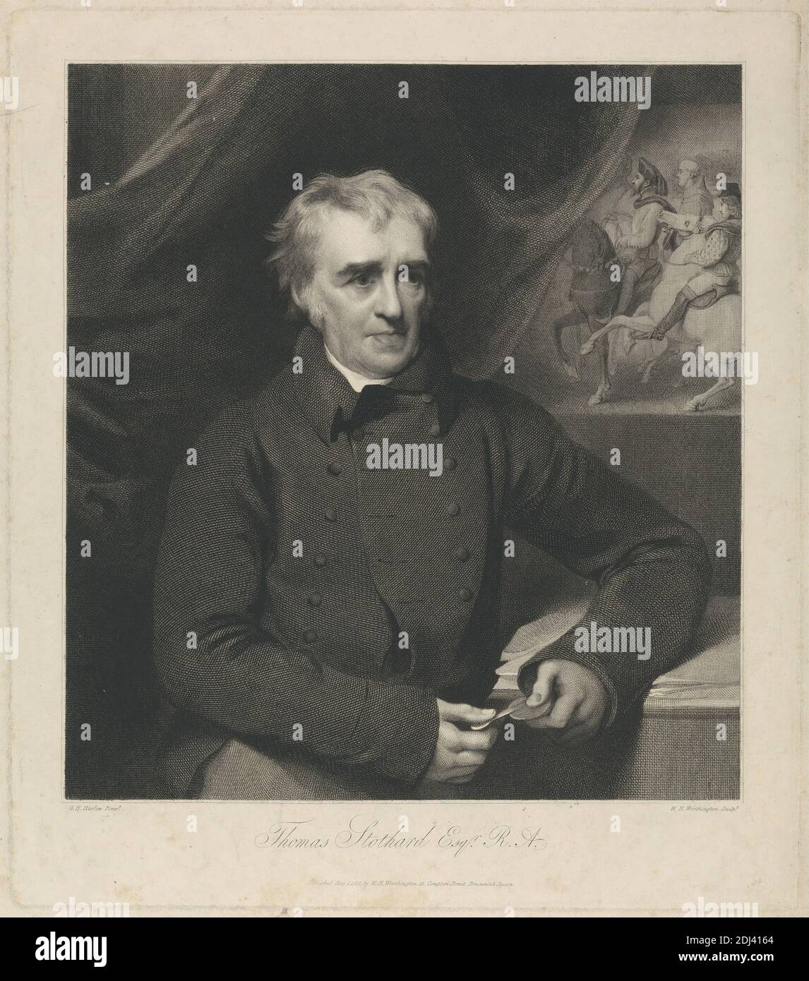 Thomas Stothard, Esq. R. A., William Henry Worthington, ca. 1790–active ...