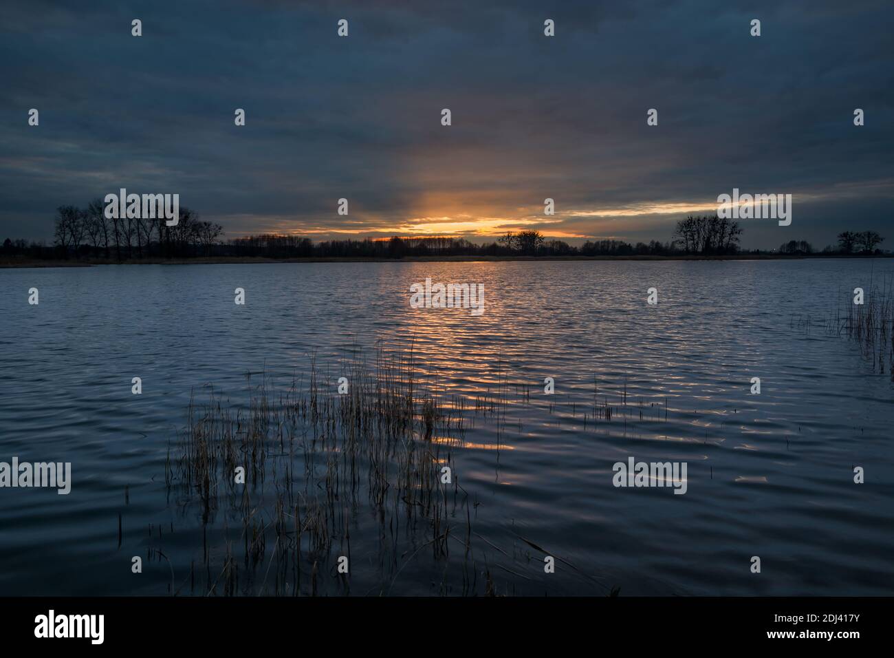 Quiet summer evening in small hi-res stock photography and images - Alamy