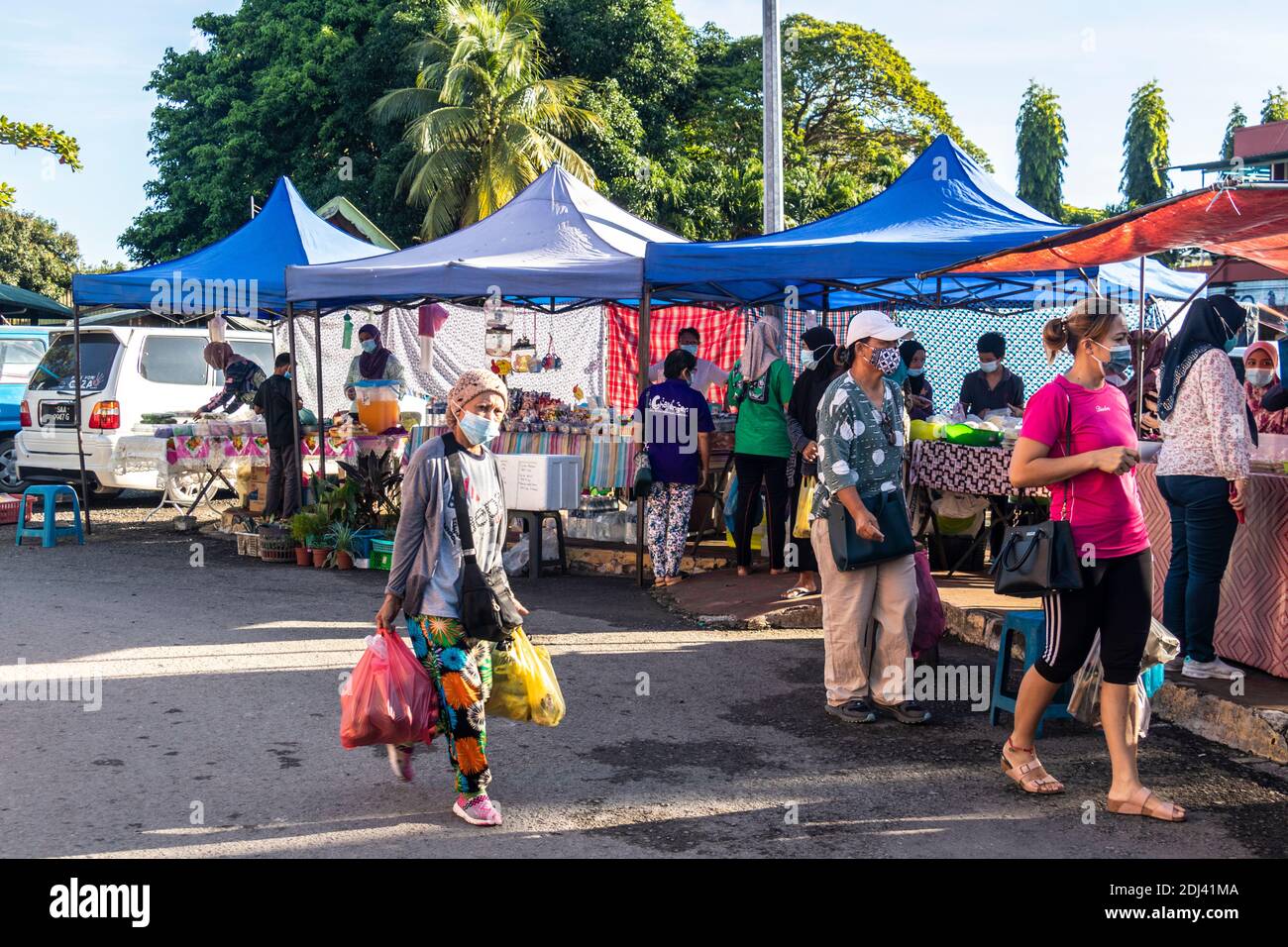 Tuaran centre and market Sabah Borneo Malaysia Stock Photo - Alamy