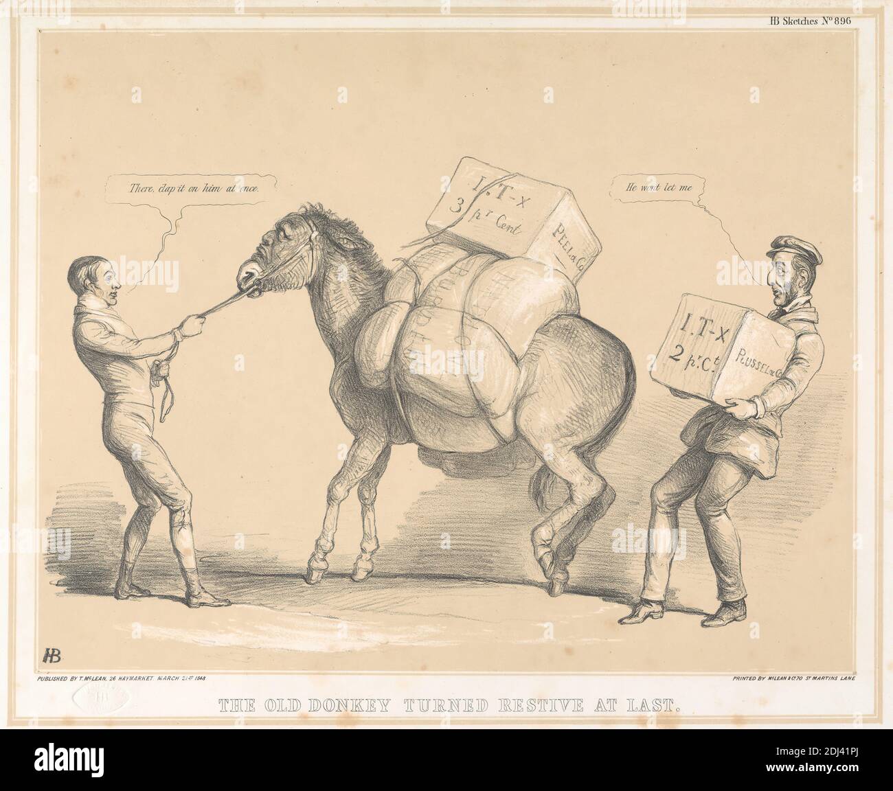 Old donkey turned restive hi-res stock photography and images - Alamy