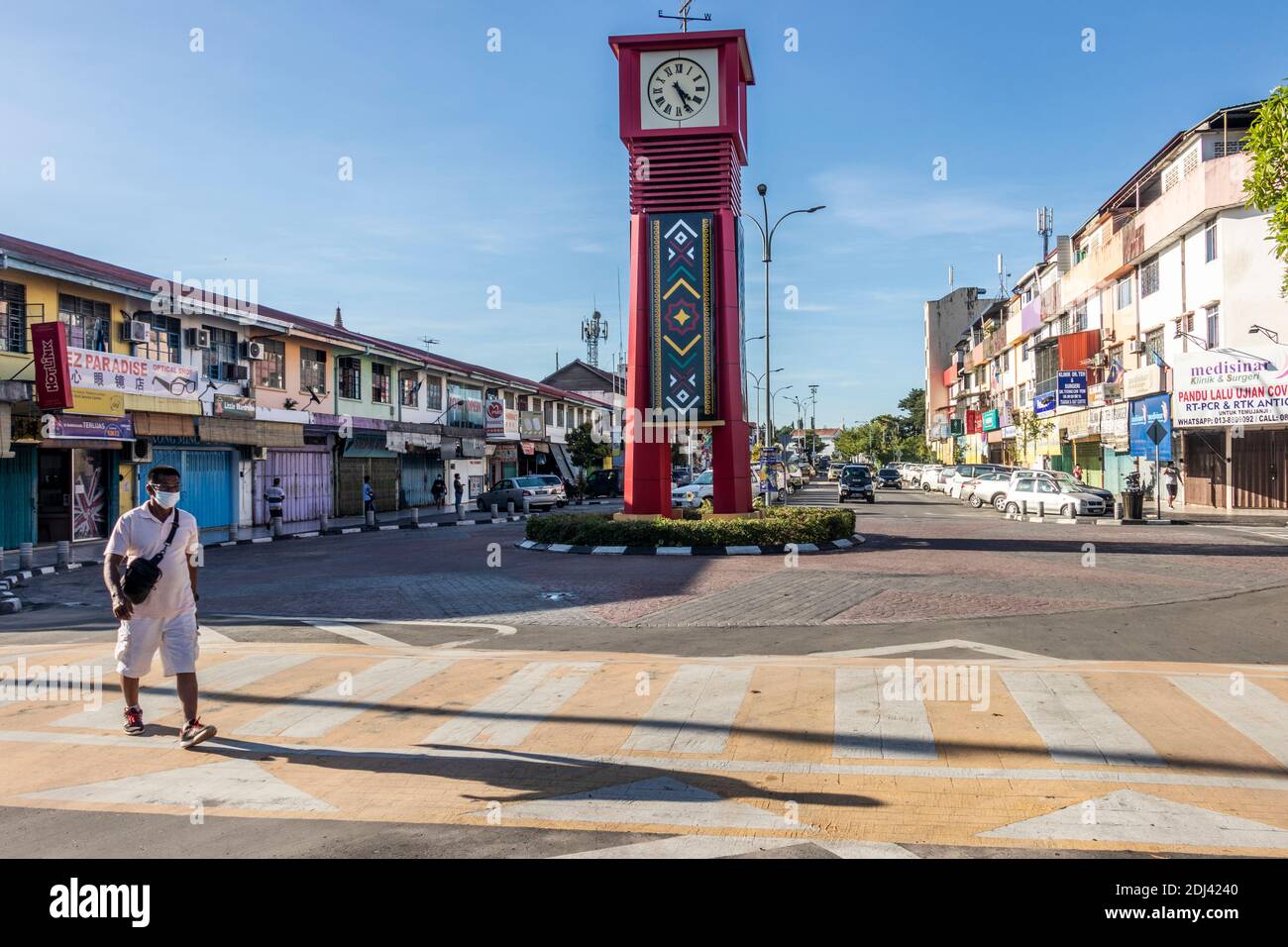 Tuaran centre and market Sabah Borneo Malaysia Stock Photo - Alamy