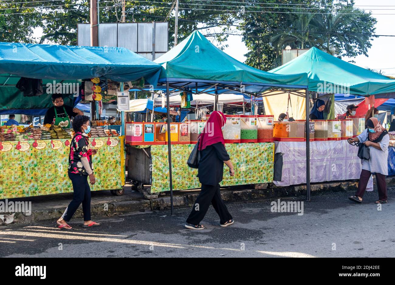 Tuaran centre and market Sabah Borneo Malaysia Stock Photo - Alamy