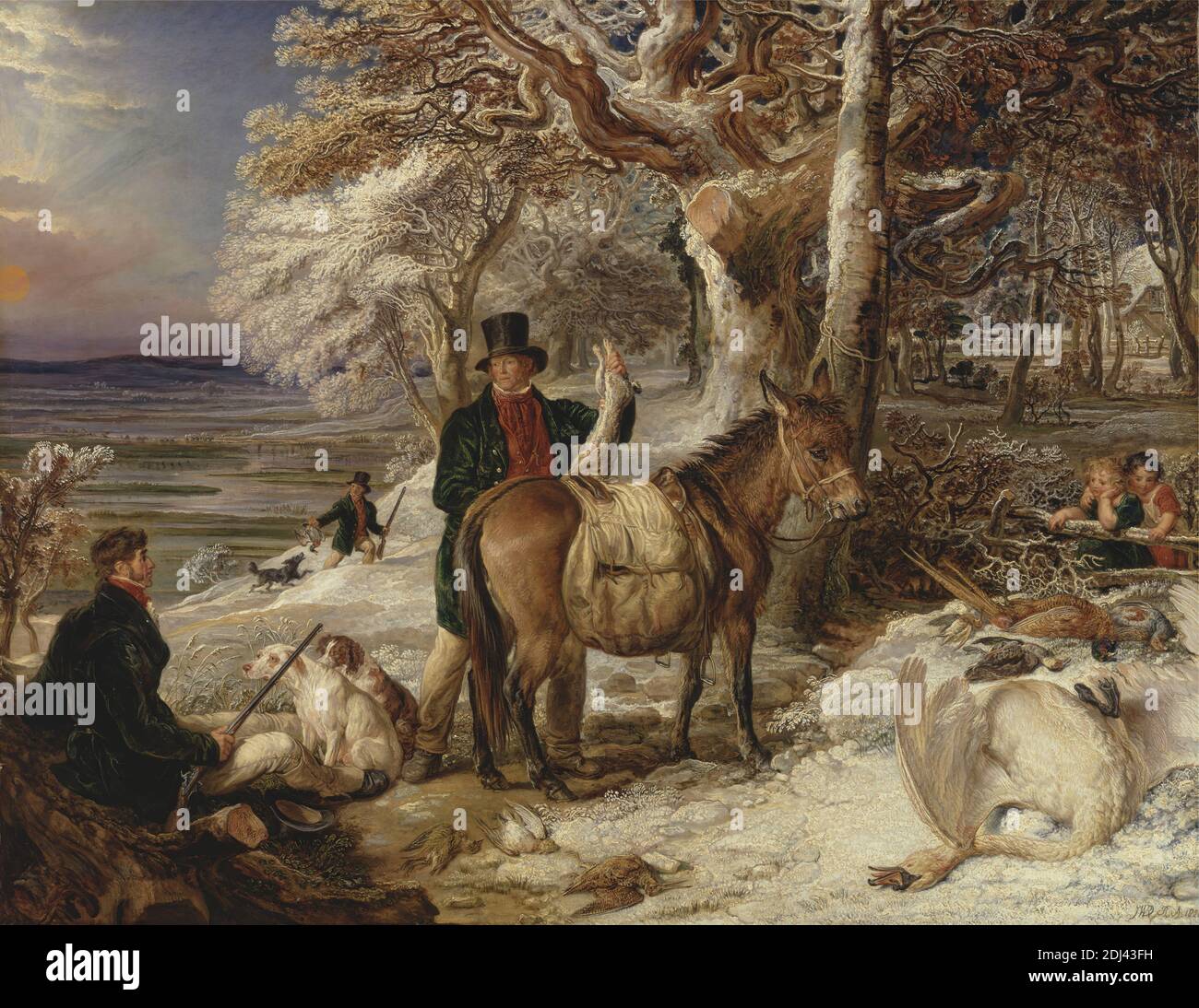 The Day's Sport, James Ward, 1769–1859, British, 1826, Oil on canvas ...