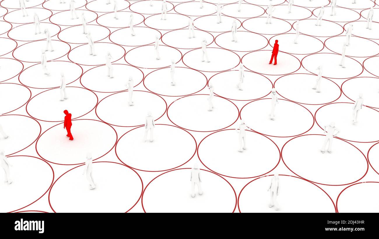 Social distance sign circle Coronavirus pandemic small business ...