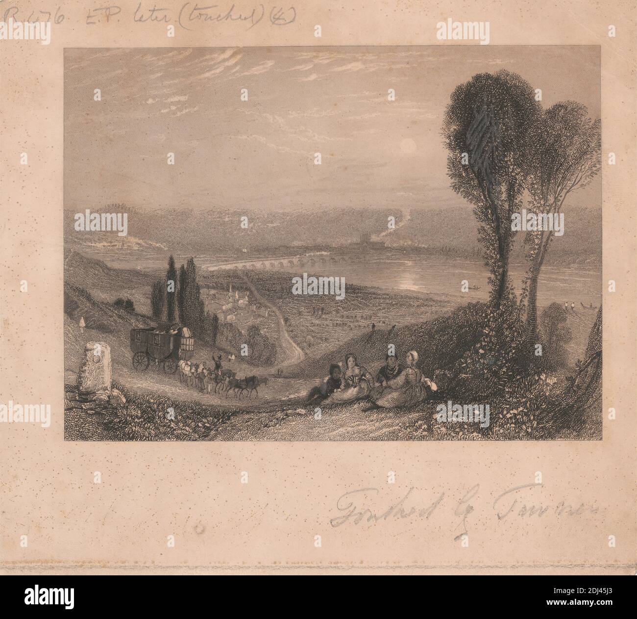 Pont de l'Arche, James T. Willmore, 1800–1863, British, after Joseph ...