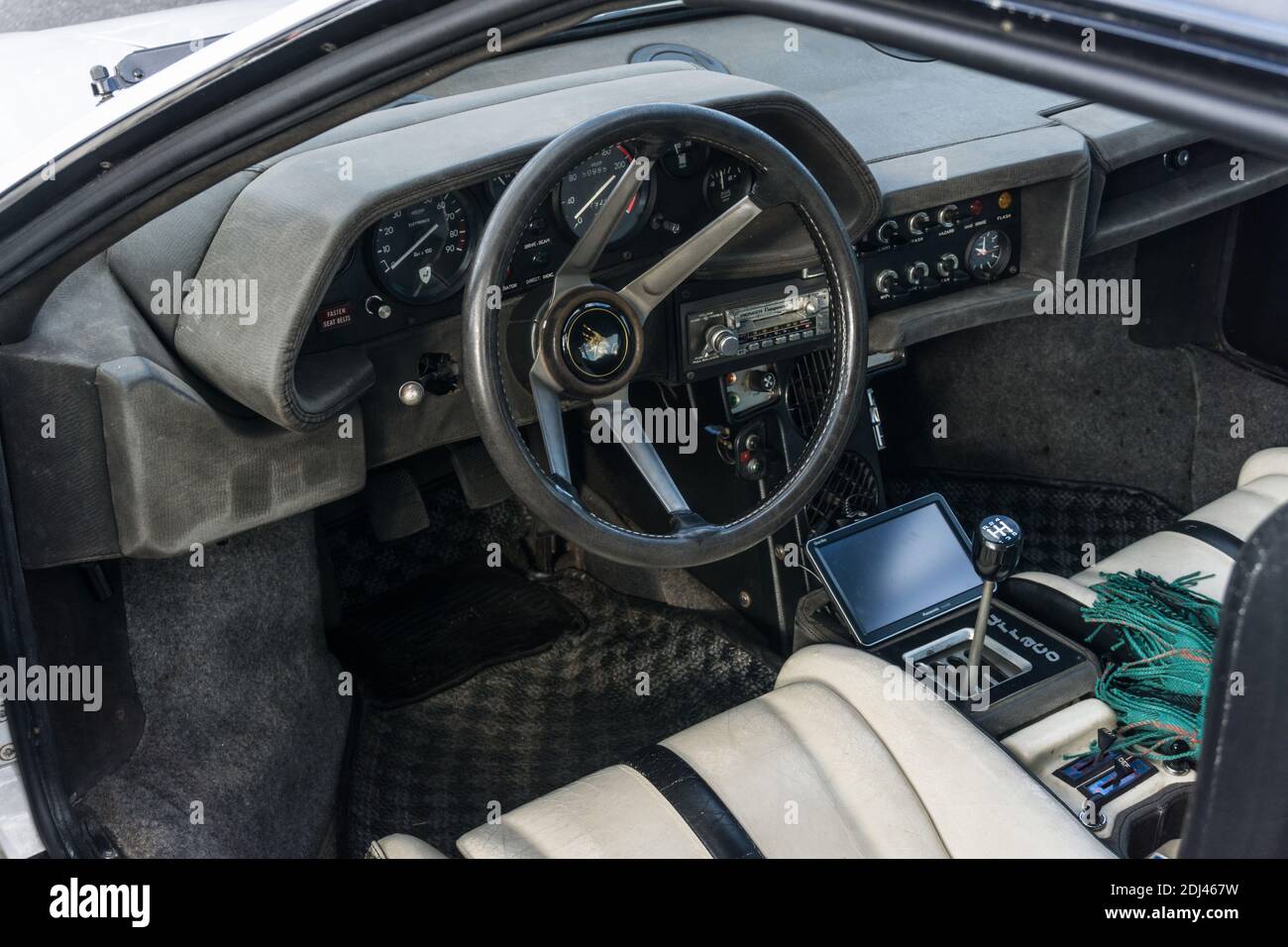 Lamborghini interior hi-res stock photography and images - Alamy