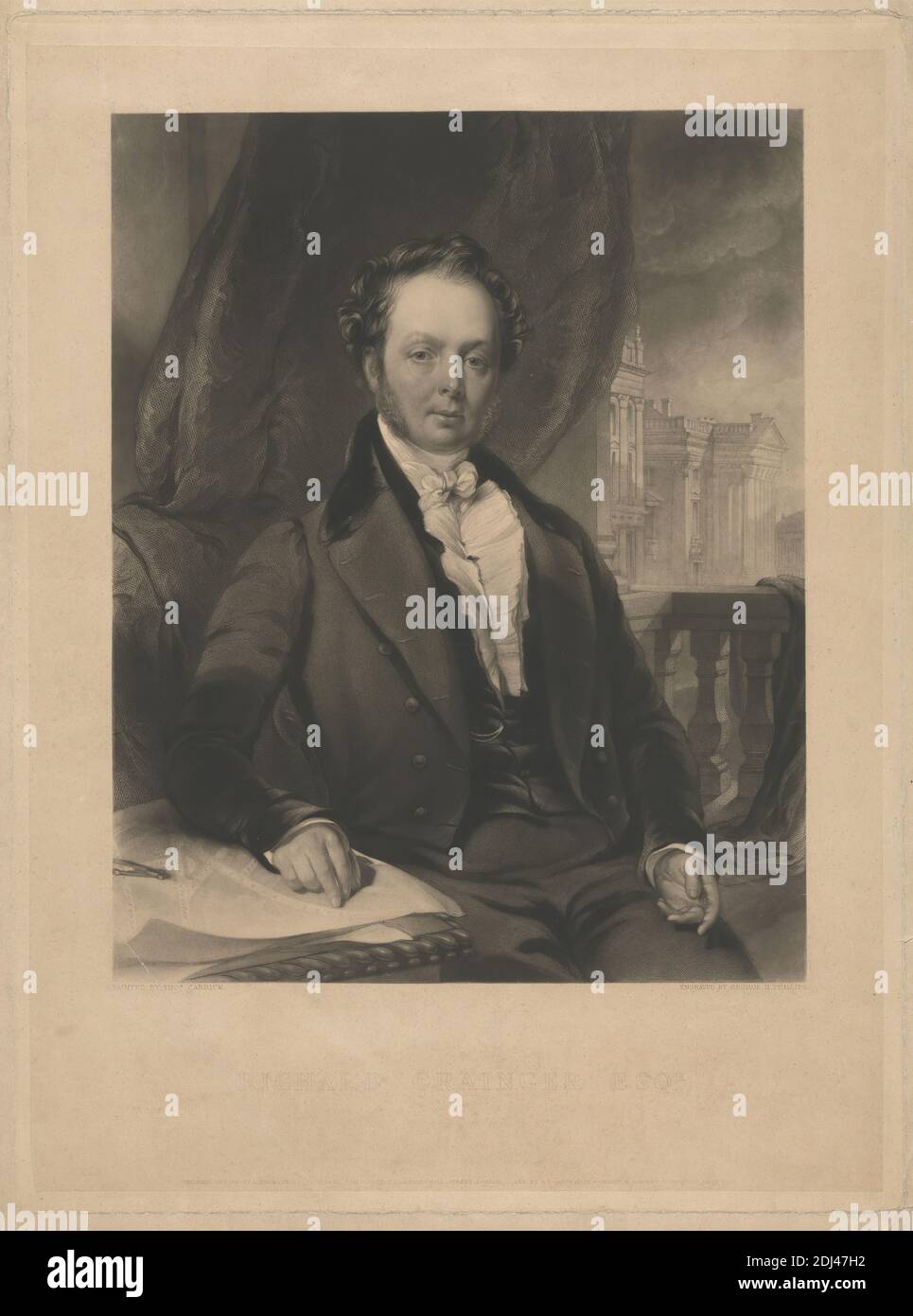 Richard Grainger, Esqr., George H. Phillips, active 1819–1825, British ...